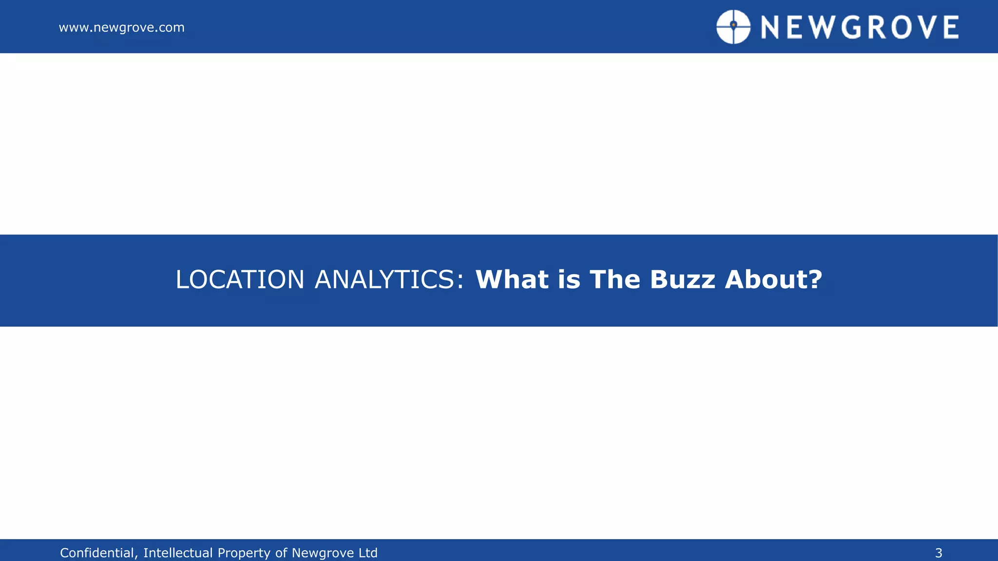 Location analytics: what is the buzz about? | PPTX