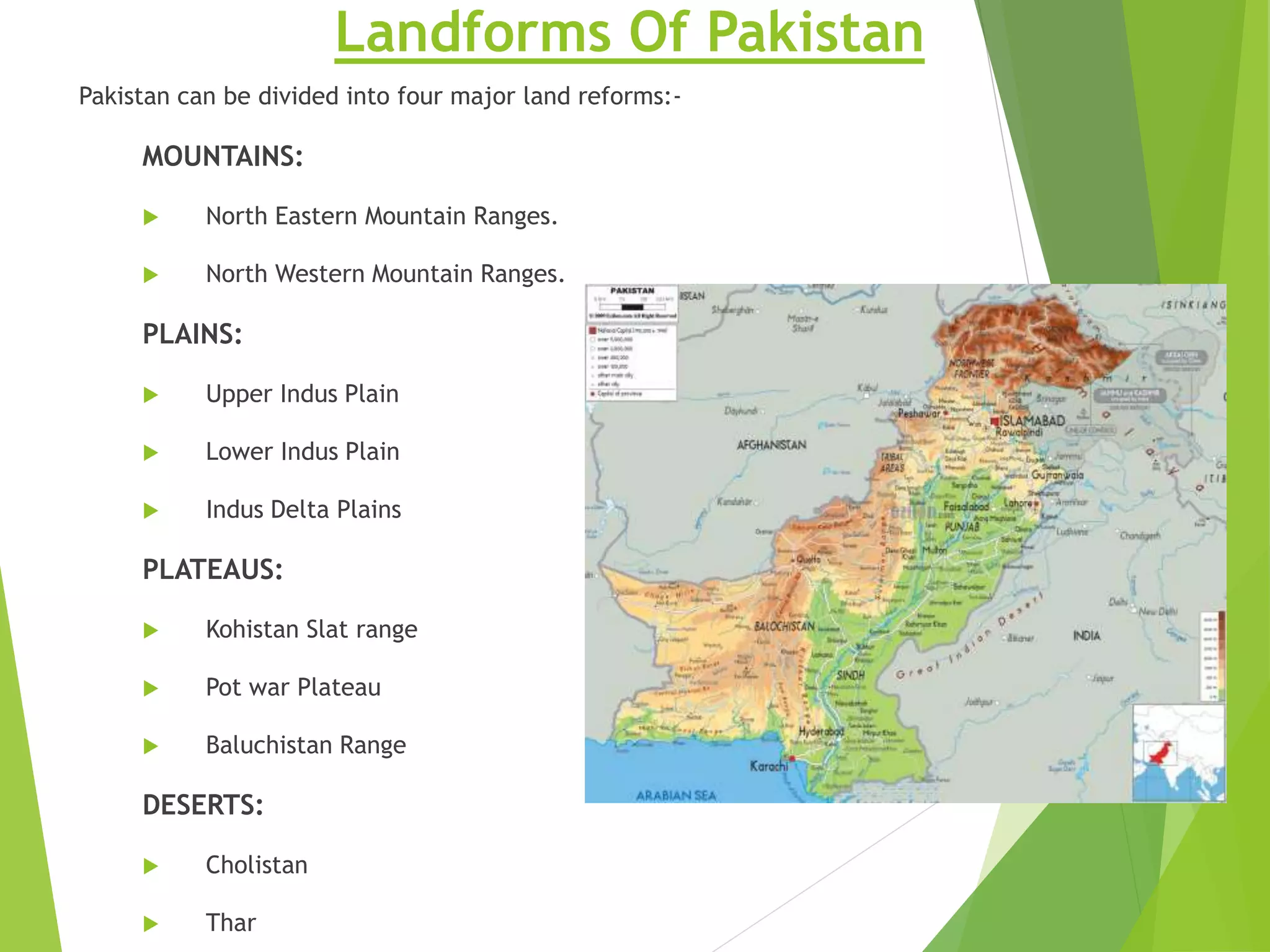 Location And Geography Of Pakistan | PPTX