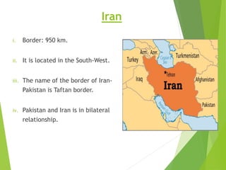 Location And Geography Of Pakistan | PPTX