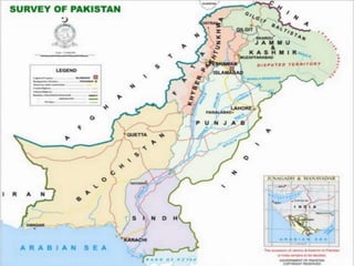 Location And Geography Of Pakistan | PPTX