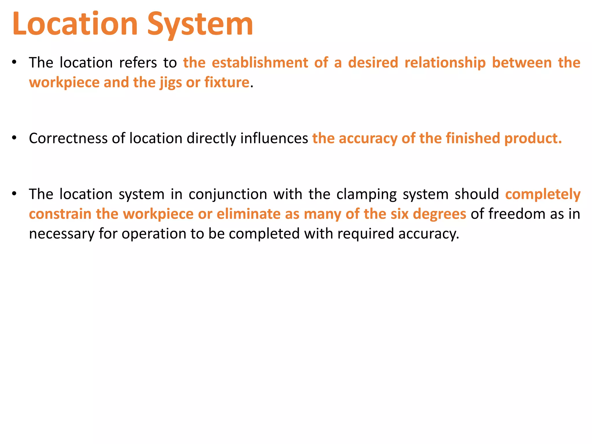 Location and locating devices used in jigs and fixtures | PDF