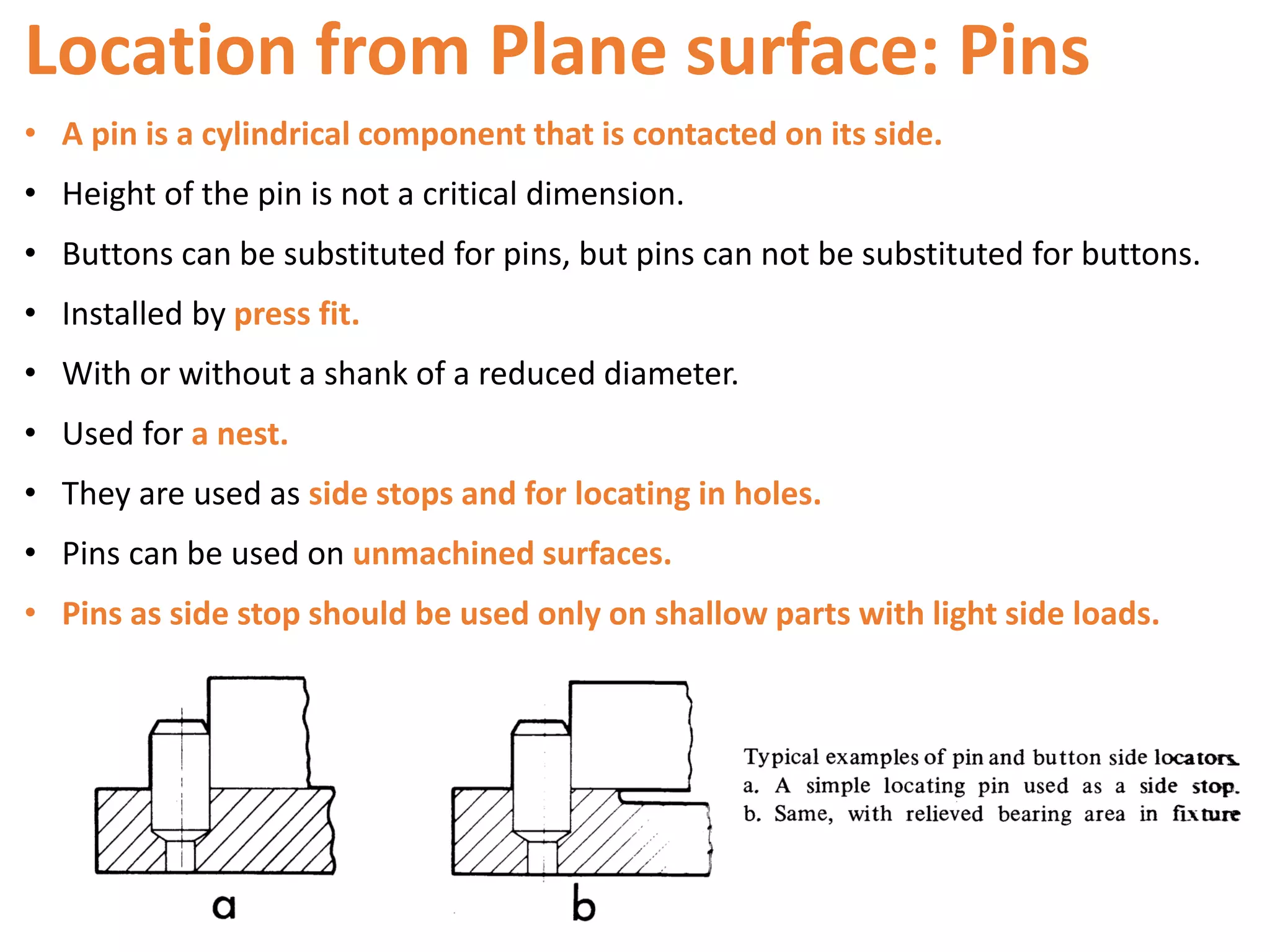 Location and locating devices used in jigs and fixtures | PDF