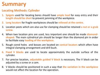 Location and locating devices used in jigs and fixtures | PDF