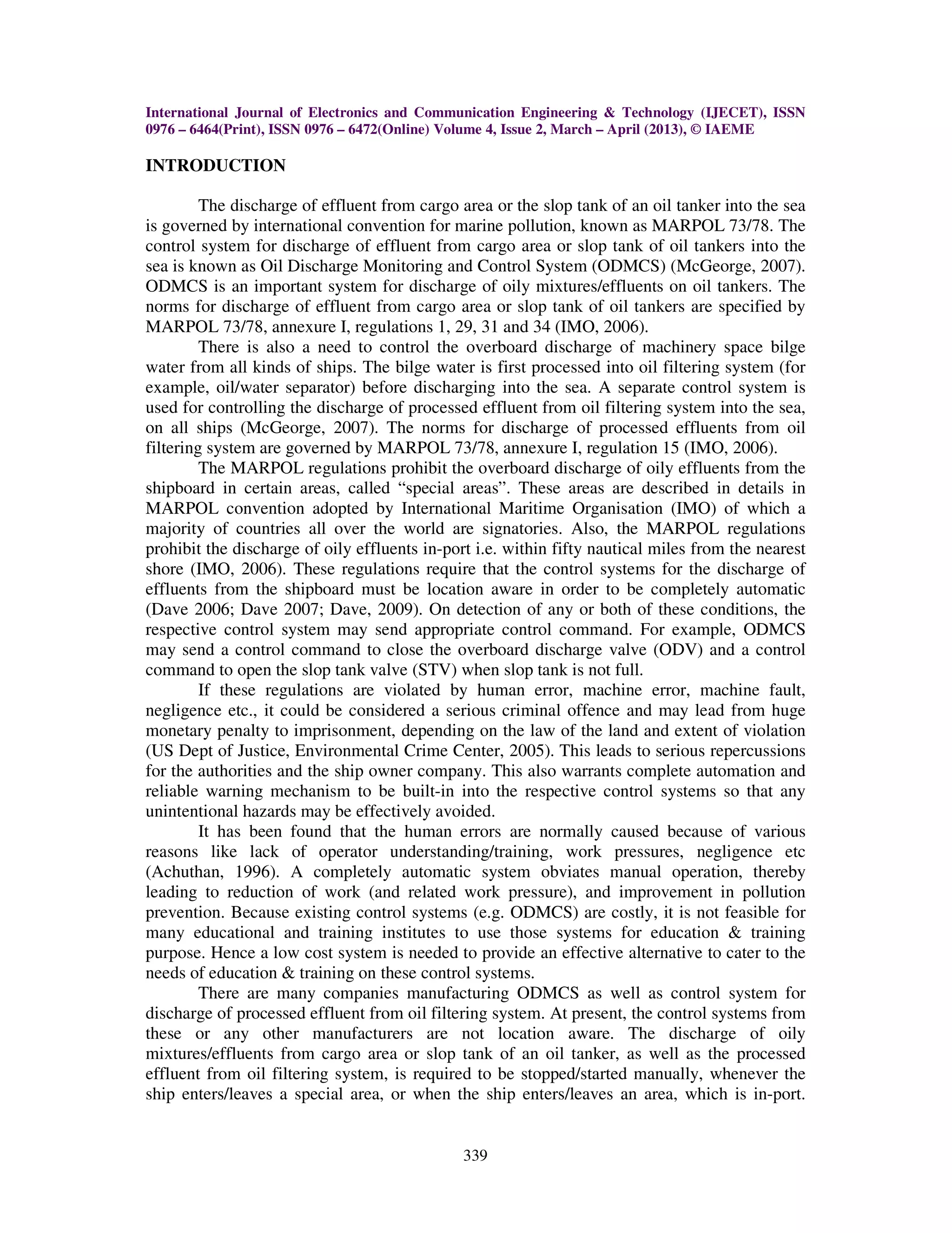 Location aware management and control for pollution prevention | PDF