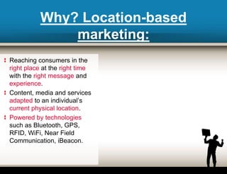 Location based marketing | PPTX