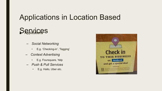Location Based Services | PPTX