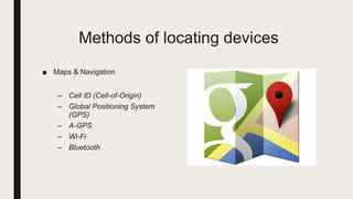 Location Based Services | PPTX