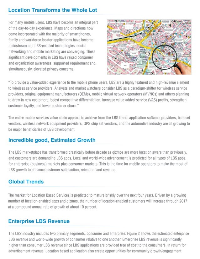 Location-Based Services on Mobile and Market Insight | PDF
