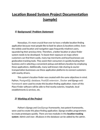 Location Based System Documentation.docx