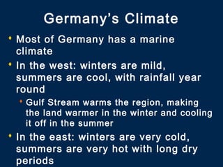 Location, climate, and natural resources of Italy and Germany | PPT
