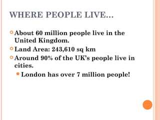 Location, Climate, and Natural Resources of UK and Russia | PPT