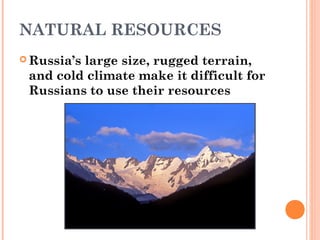 Location, climate, and natural resources of UK and Russia | PPT
