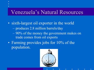 Location, climate, & natural resources | PPT | South America Travel ...