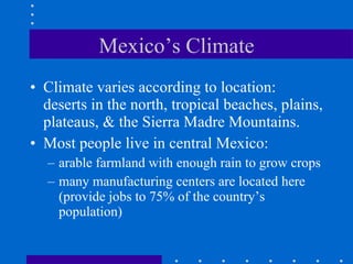 Location, climate, & natural resources | PPT | South America Travel ...
