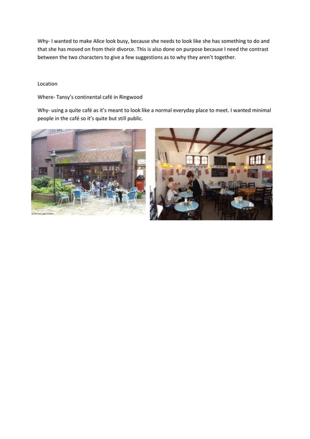 Location, costumes, props, actors.. | DOCX | Women\'s Outerwear | Women ...