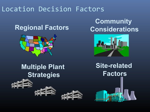 Location decision | PPT | Logistics | Business