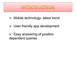 Location dependent query processor | PPTX
