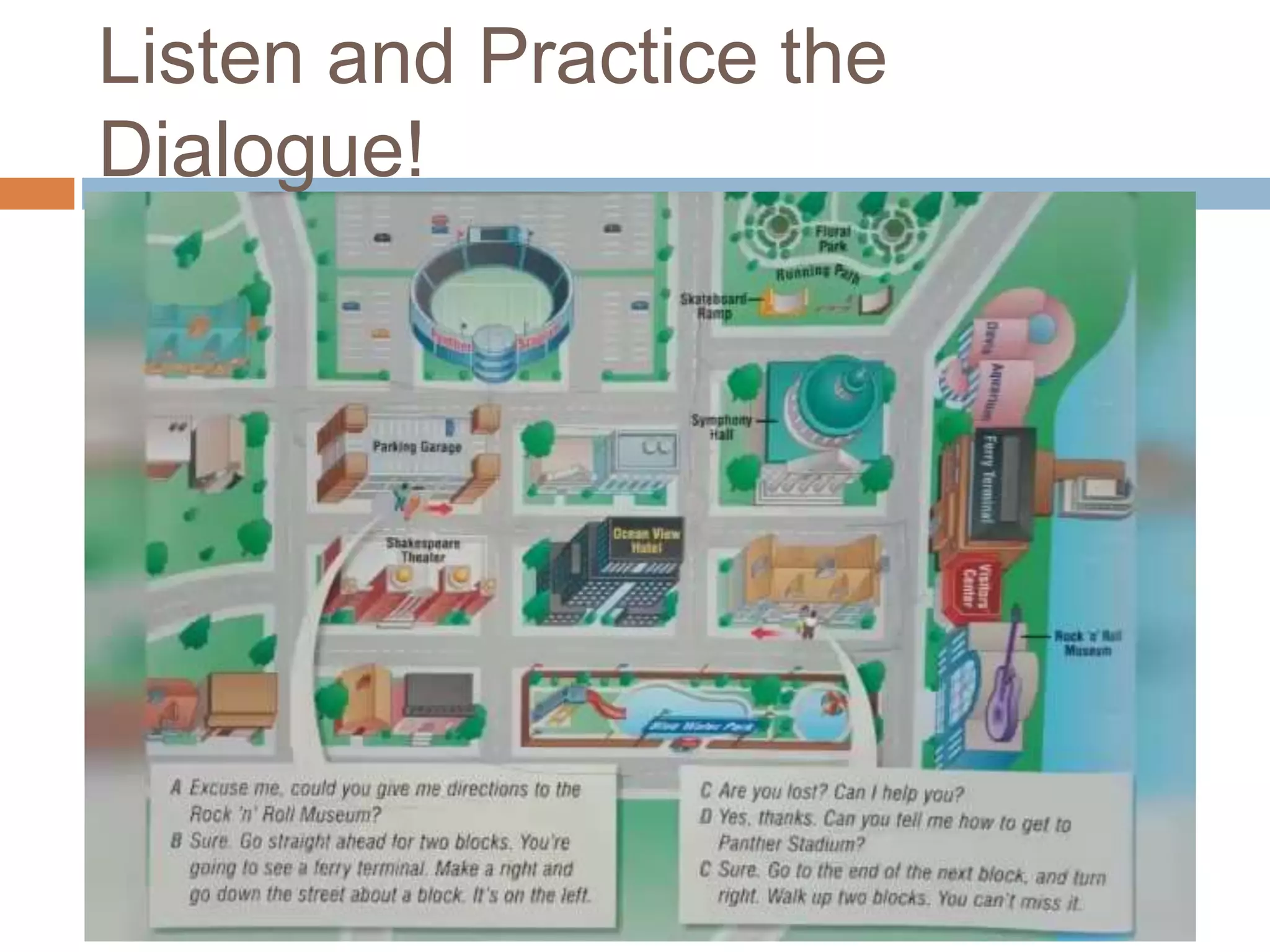 Location expression for asking and giving the direction | PPT