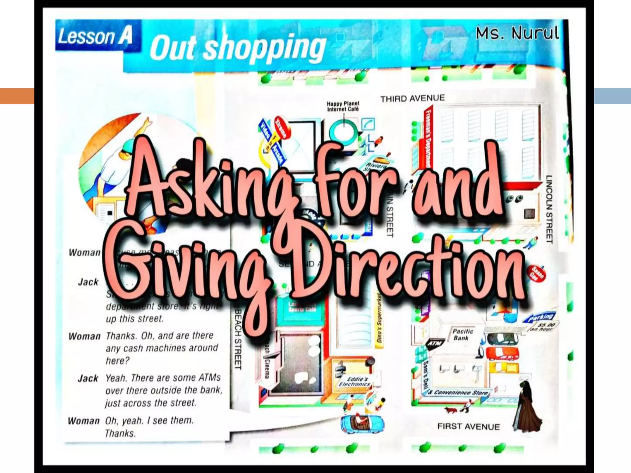 Location expression for asking and giving the direction | PPT