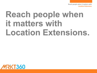 Location Extensions | PPT