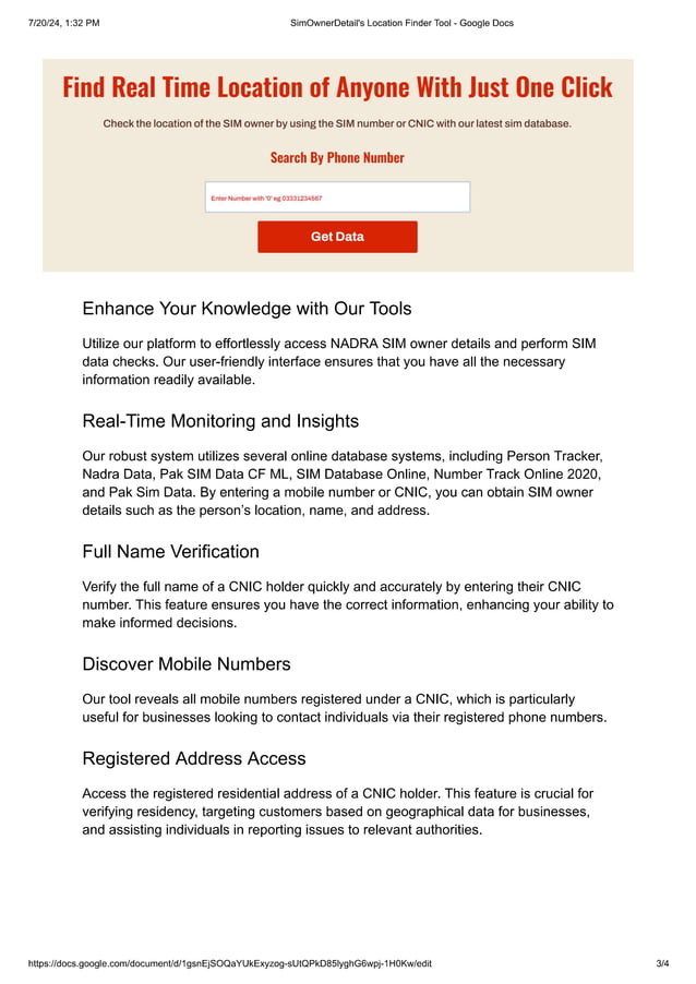 Location Finder Tool of Sim Owner Detial.pdf