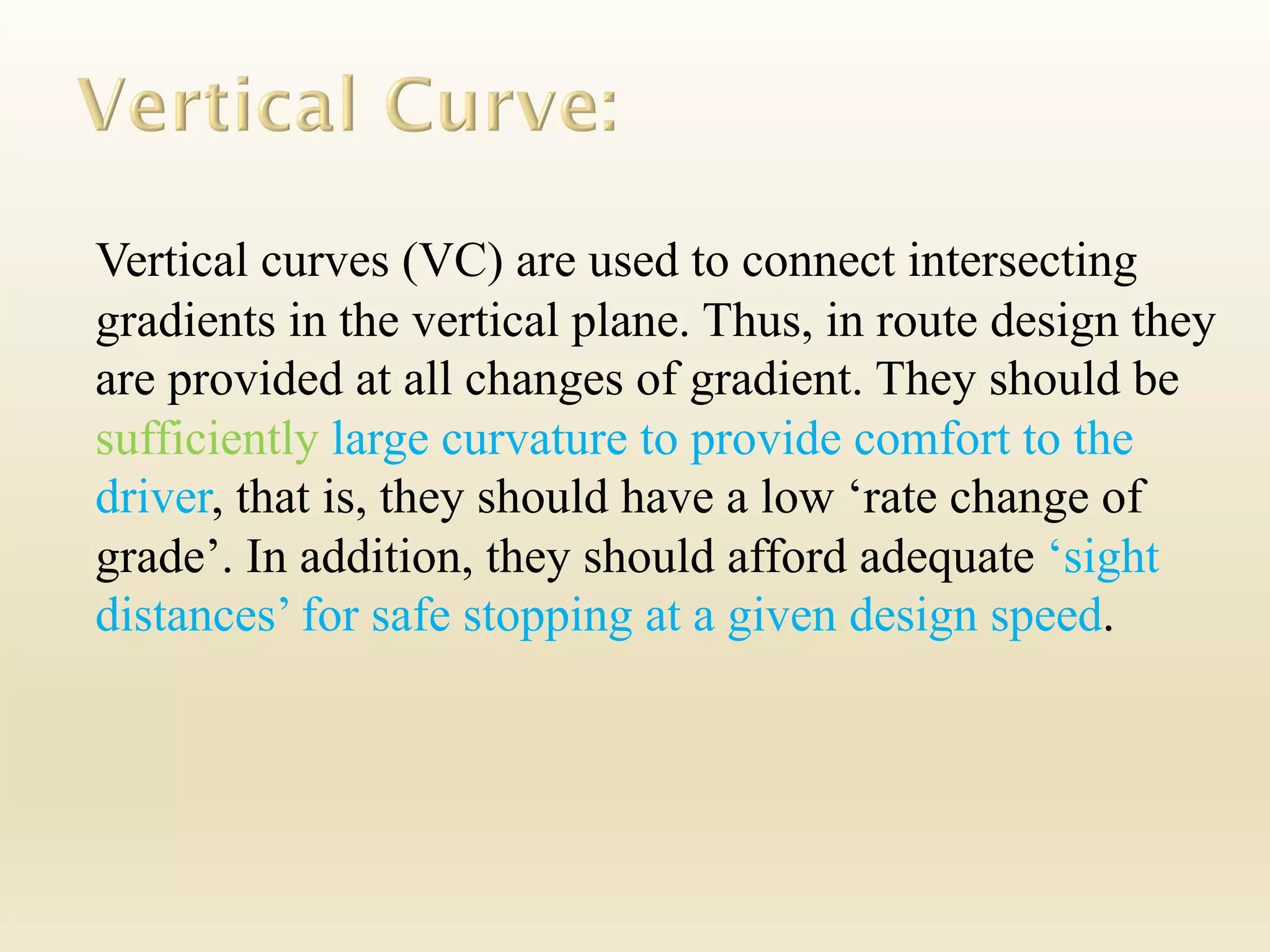Location horizontal and vertical curves Theory | PDF