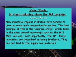 Location Industry Footloose | PPT