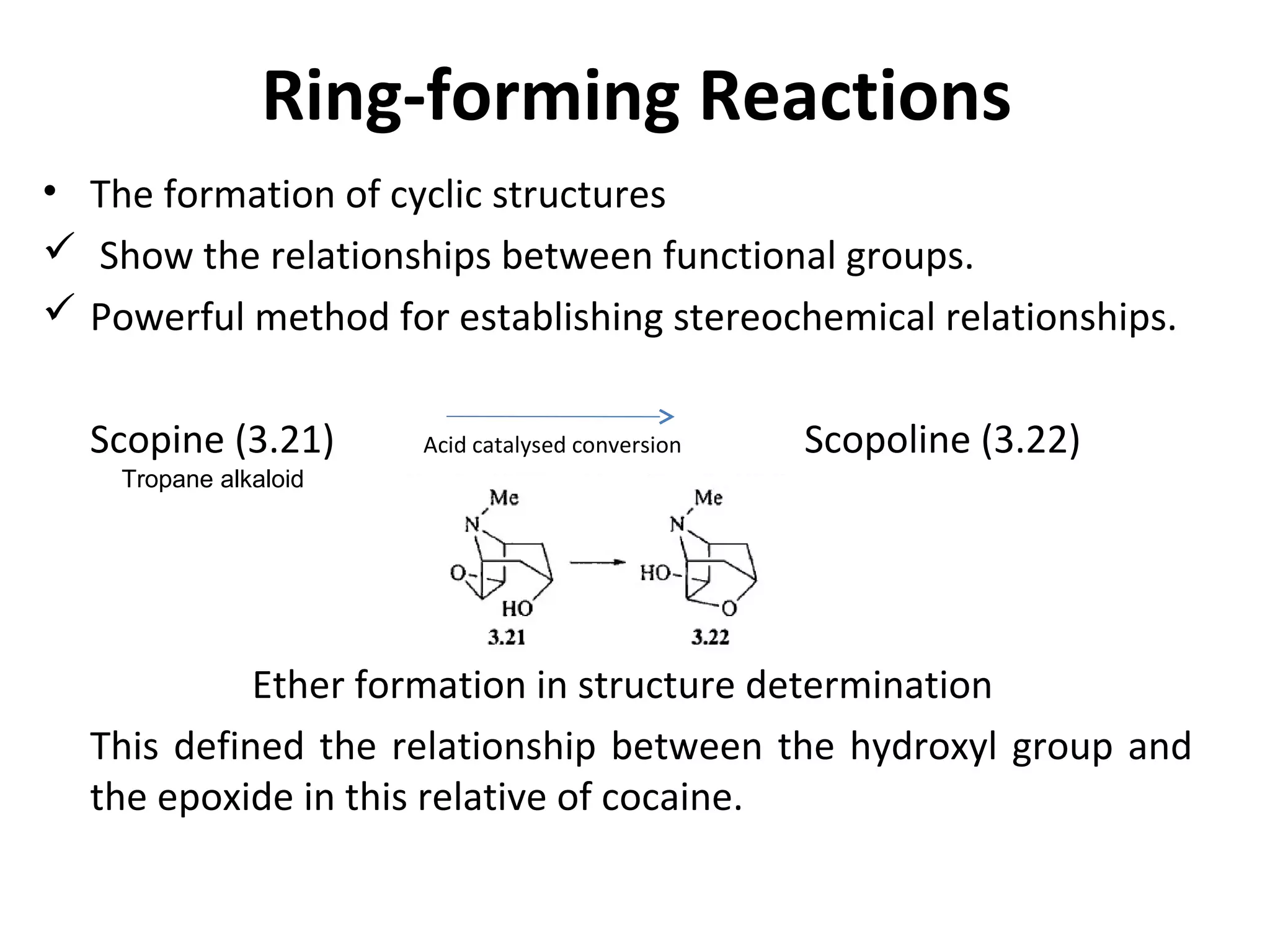 Location of functional groups & molecular stereochemistry | PPT