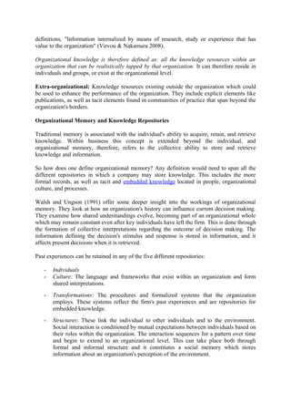 Location of knowledge and rise of knowledge worker | DOC