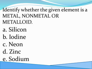 location of metals and nonmetals in the PTE.pptx