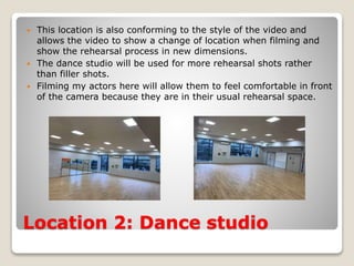 Location powerpoint | PPTX | Video Production | Content Production