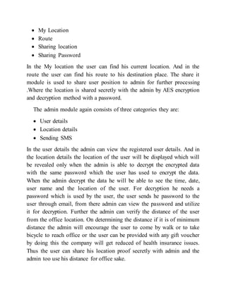 Location proof | DOCX