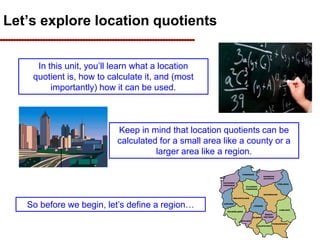 Location Quotients | PPSX