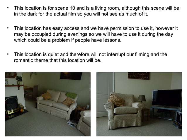 Location Recce | PPT