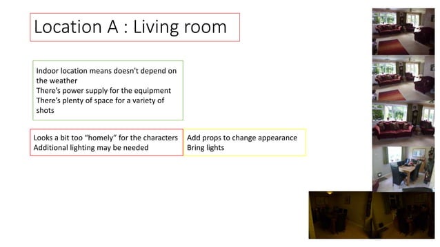 Location recce | PPT