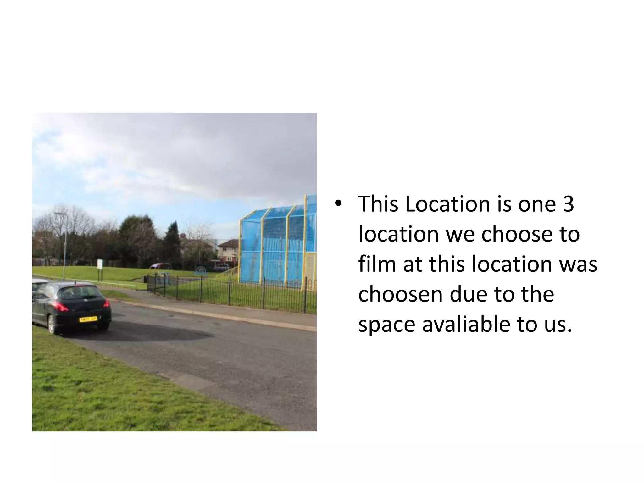 Location recce | PPT