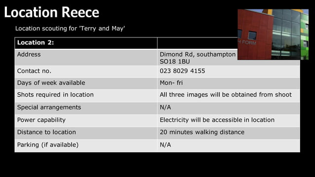 Location Reece & Risk Assessment.pdf