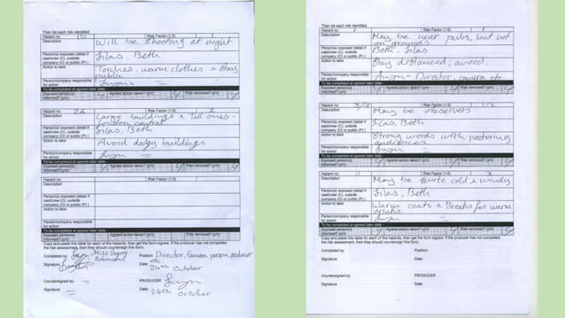 Location risk assessment | PPTX