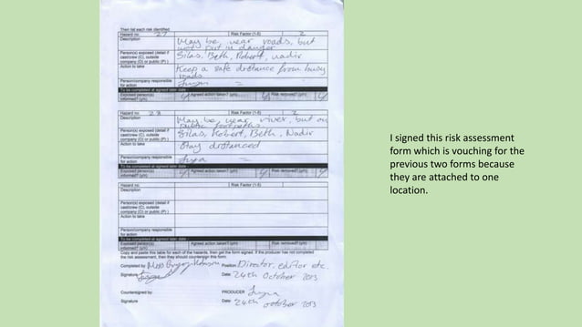Location risk assessment | PPTX