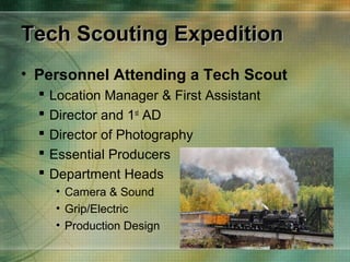 Locations Department in Film | PPT