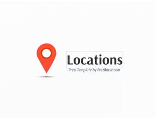 Travel Locations 3D Template | PPT