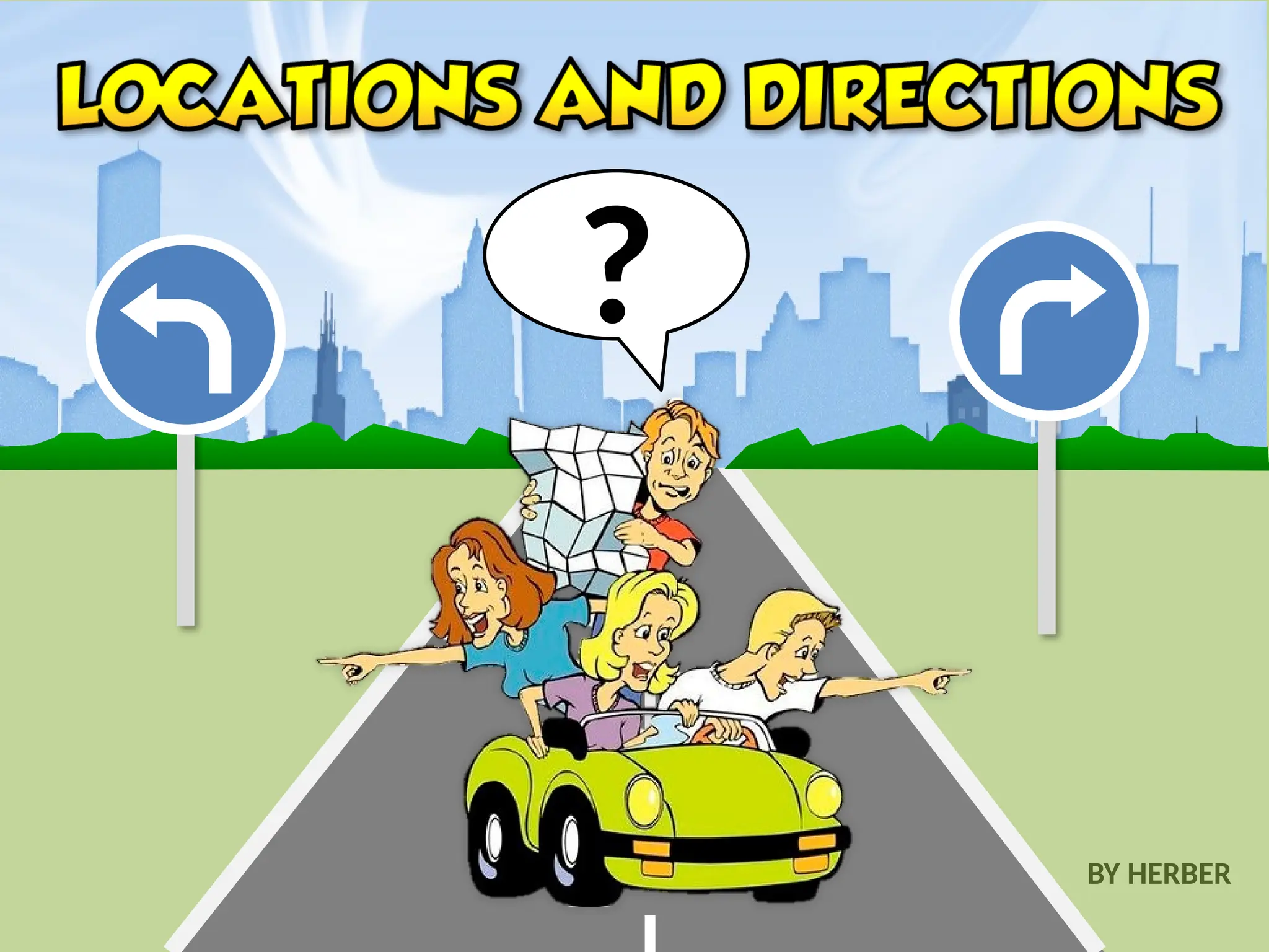 locations-directions-Places in the city; giving locations | PPTX