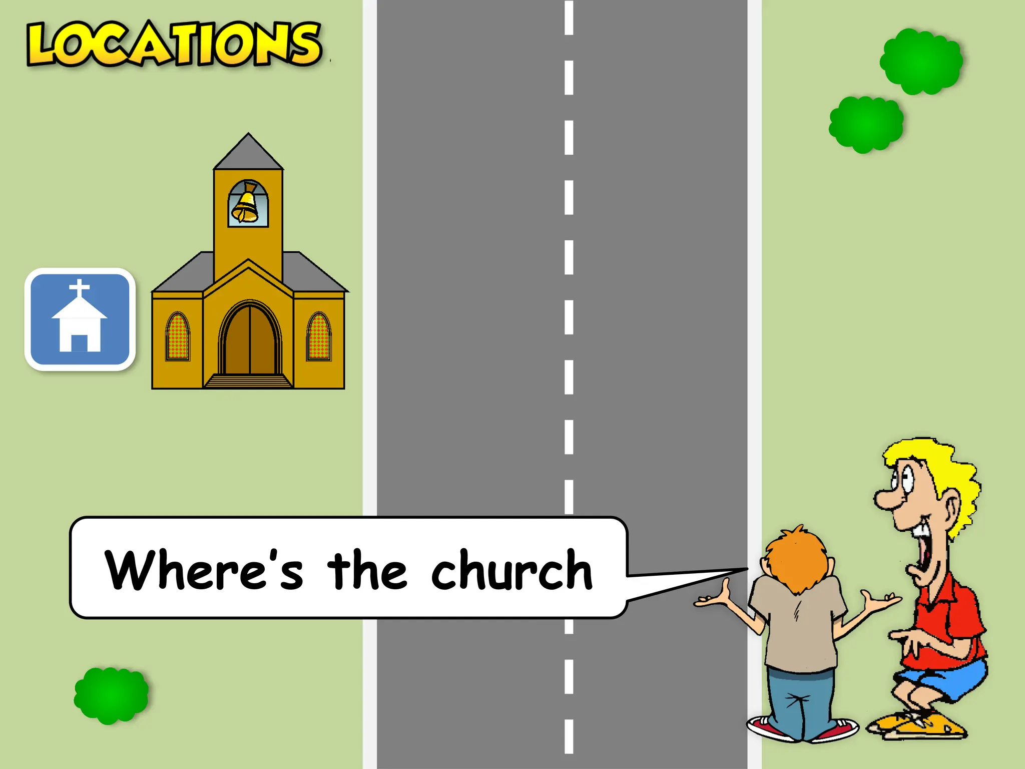 locations-directions-ppt-flashcards-fun-activities-games-picture ...