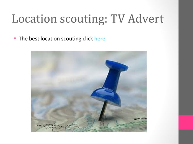 Location scouting | PPT
