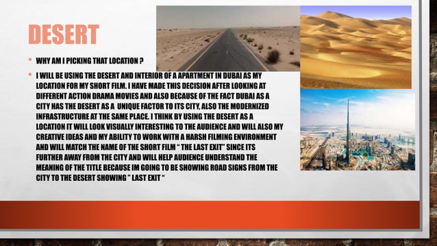 Location scouting | PPT