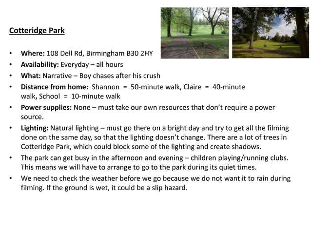 Location scouts | PPT