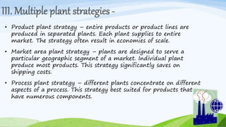 Plant Location Selection Decision | PPTX
