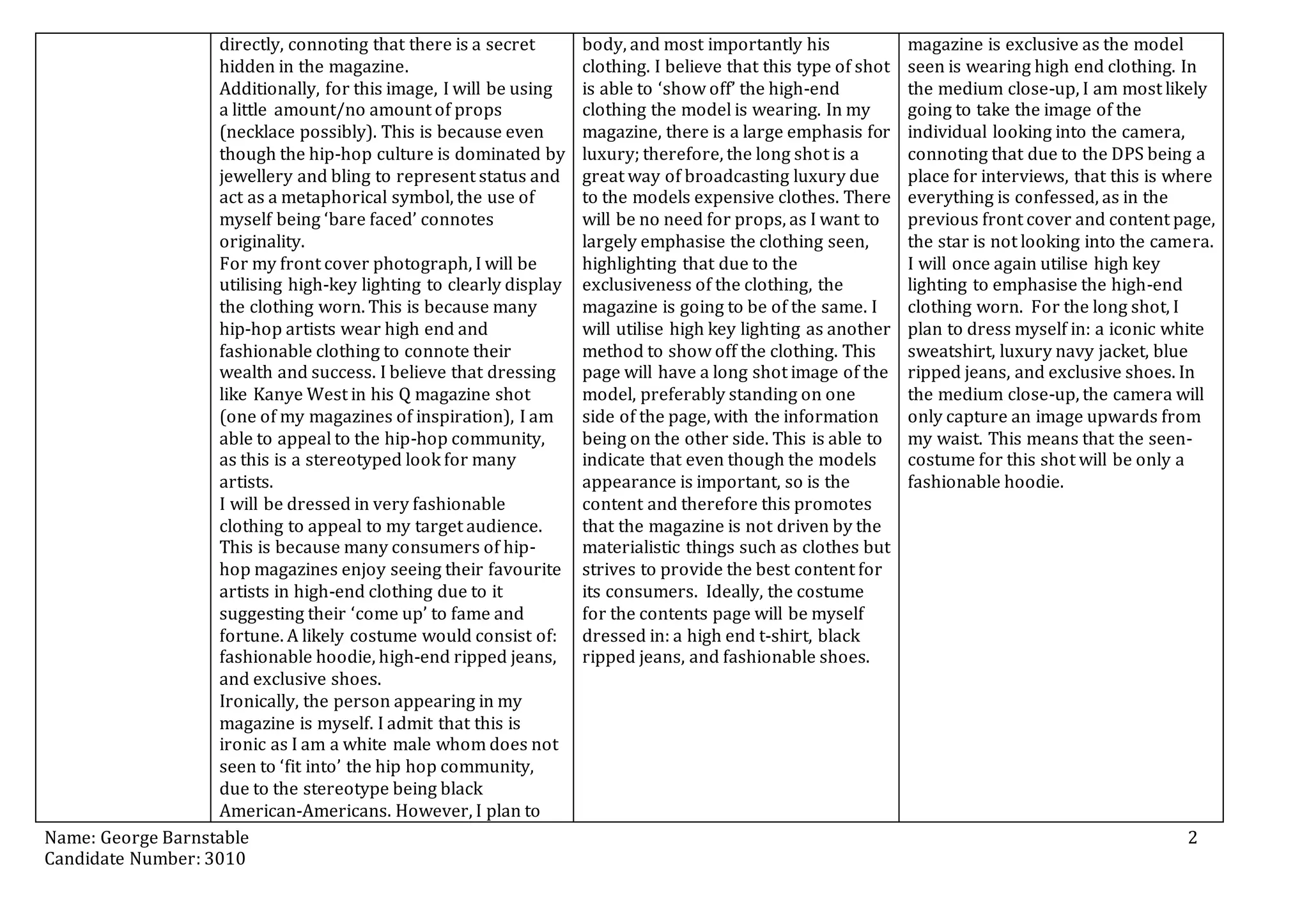 Locations Recce | DOCX