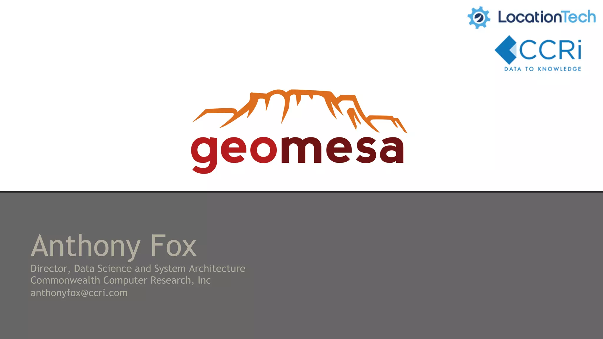 GeoMesa LocationTech DC | PDF