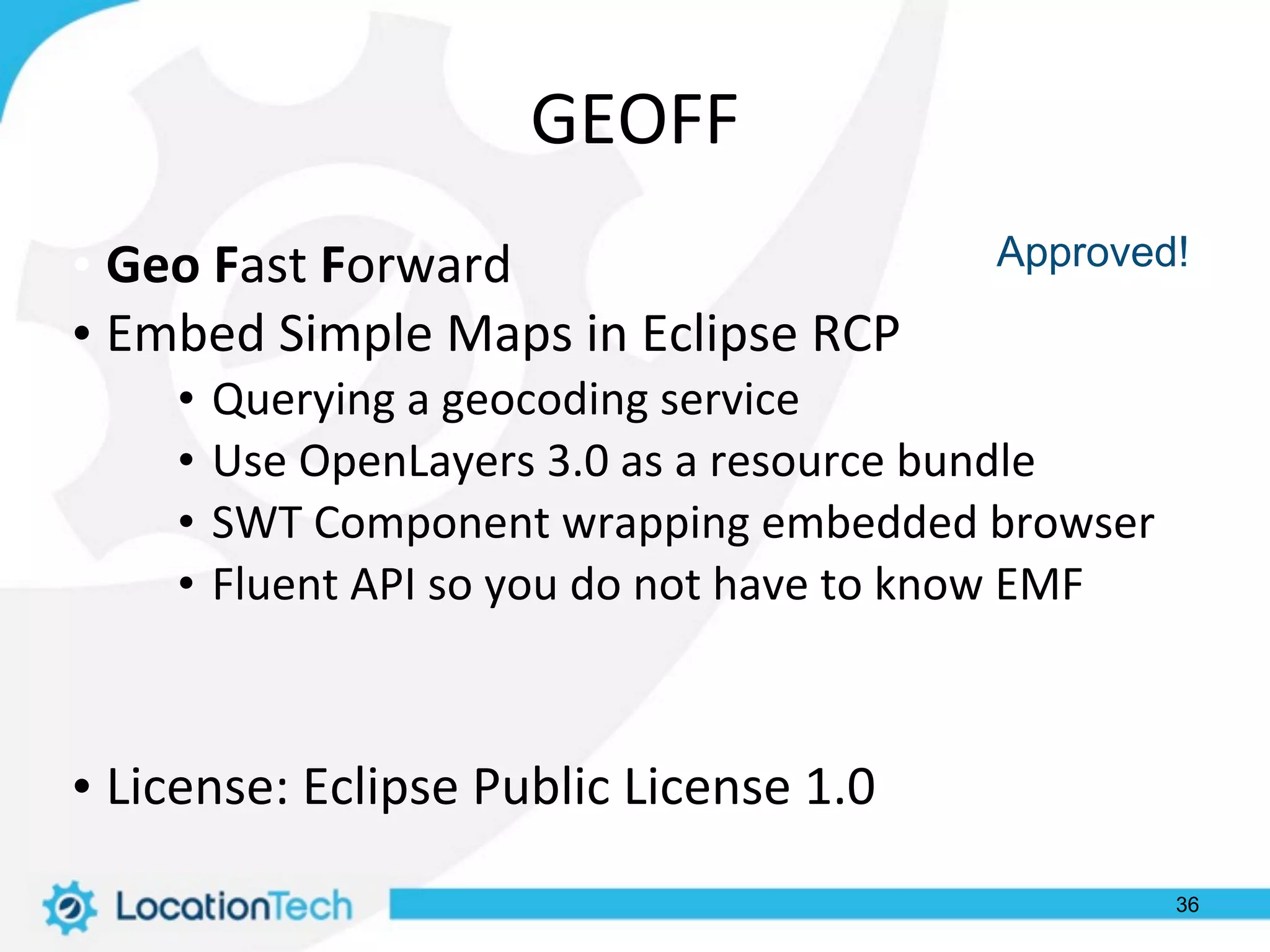 LocationTech Projects | PPT